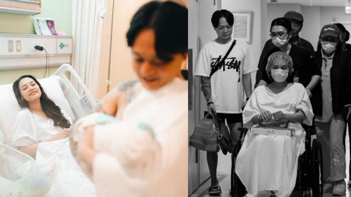 Erika Carlina Melahirkan, DJ Bravy Gendong Andrew Raxy Neil