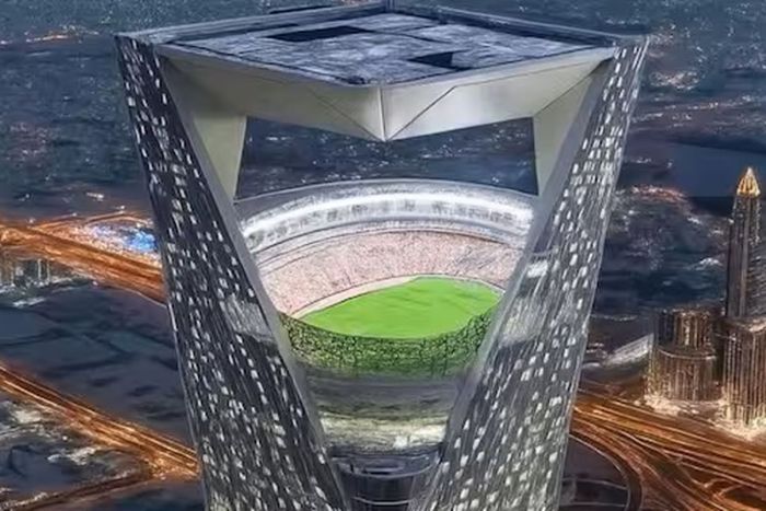 Stadion di Atas Langit Arab Saudi Ternyata Hoaks, Terkecoh dengan AI