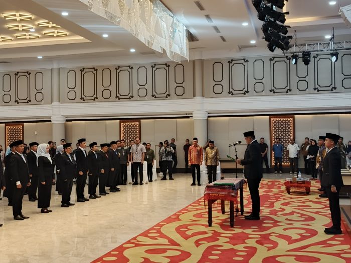 Berikut Daftar Eselon III dan IV Pemprov Sumut yang Dilantik Gubernur ...