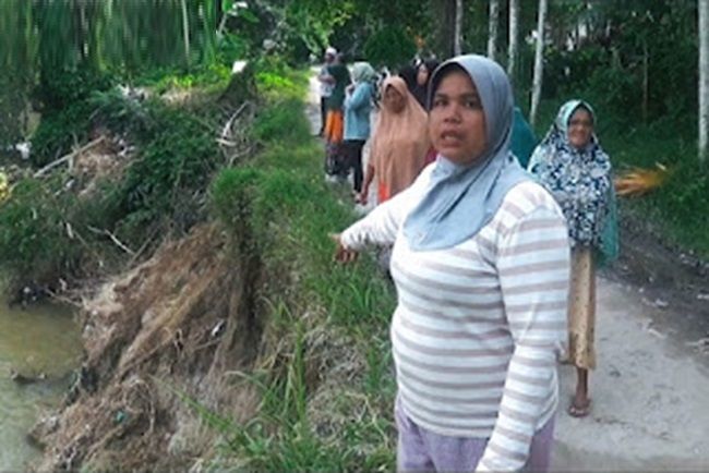 Abrasi Sungai di Batang Kuis Makin Parah: Warga Desak Pemerintah Bangun ...