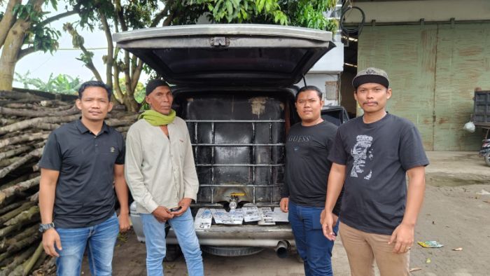 Usai Isi BBM, Polda Sumut Sita Mobil Kijang Krista Modifikasi