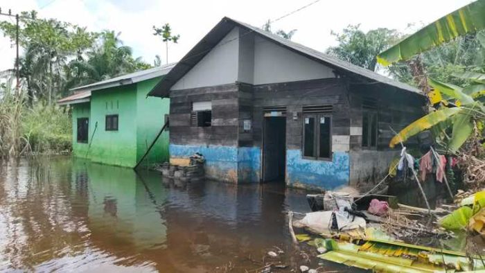 Banjir 13 Hari di Langkat, Desa Suka Maju Masih Terendam Setengah Meter