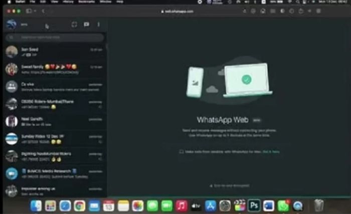 Scrolling Chat WhatsApp Web Error