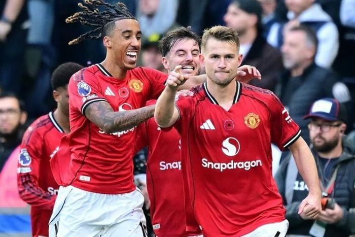 Tottenham vs Manchester United: De Ligt Gagalkan Kemenangan The Spurs ...