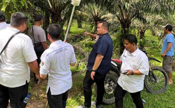 184,1 Ha Lahan di Desa Pamah Sergai Masuk Dalam HGU PT Cinta Raja