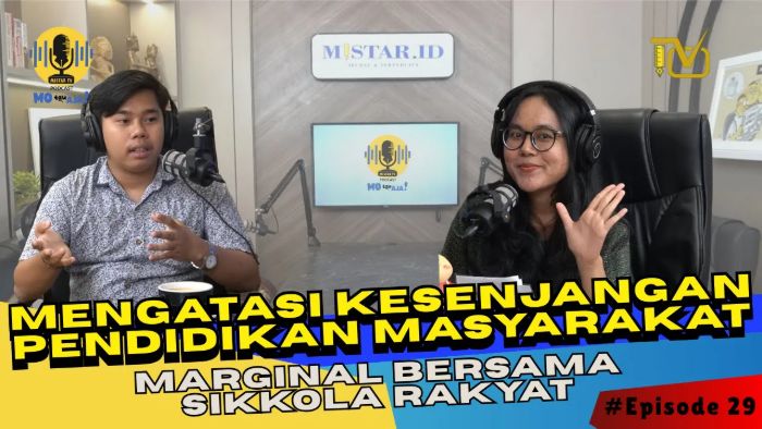 Mo Tau Aja : Mengatasi Kesenjangan Pendidikan Masyarakat Marginal Bersama Sikkola Rakyat
