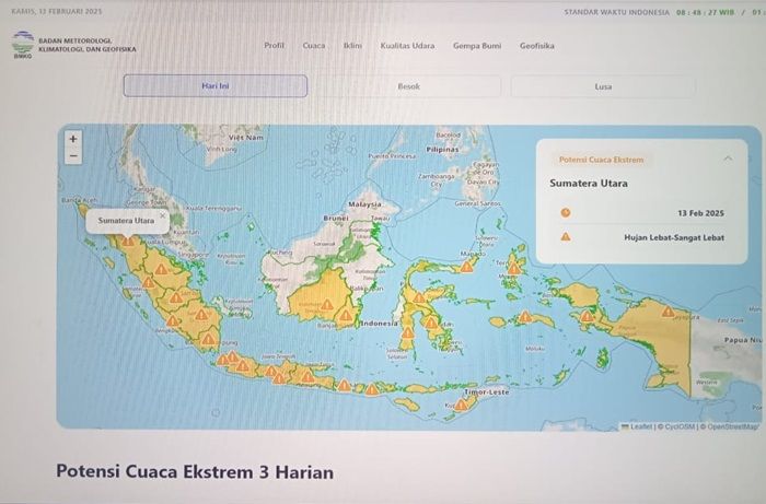 Potensi Cuaca Ekstrem, BMKG Keluarkan Peringatan Dini Gelombang Tinggi