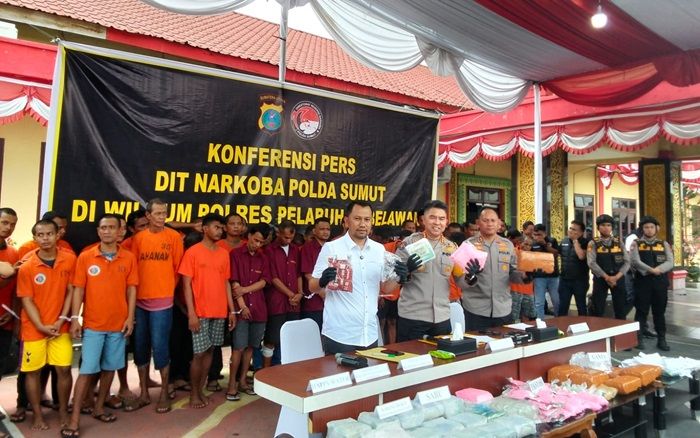Polres Belawan Ungkap 238 Kasus Narkoba, Sita Barang Bukti Senilai Rp52 Miliar