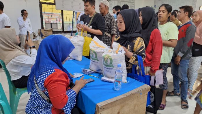 Bulog Sebar Ribuan Ton Beras SPHP di Sumut, Harga Ikut Turun