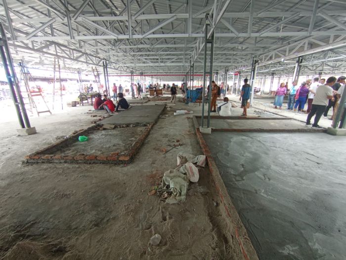 Pemko Pematangsiantar Minta Pedagang, Tinggi Kios Tidak di Atas Lutut