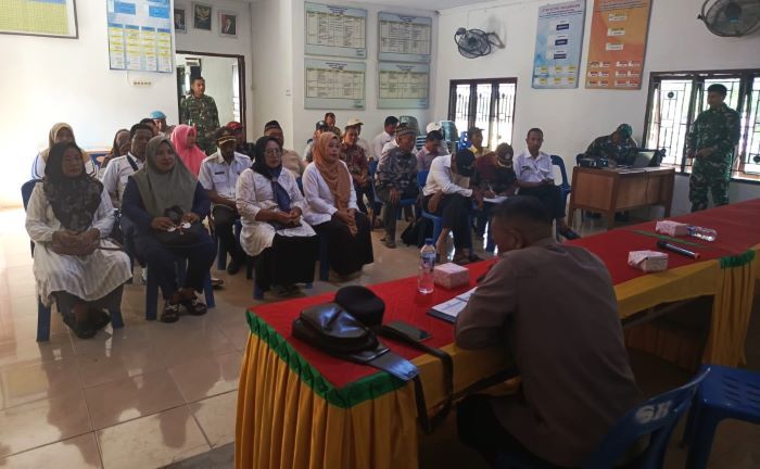 Penyuluhan Kamtibmas Warnai TMMD Kodim 0208/Asahan di Desa Silo Bonto