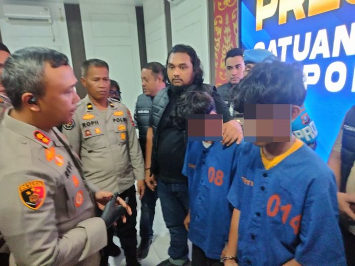 Terlibat Penyerangan dan Bom Molotov, Polisi Tangkap Enam Diduga Geng Motor di Asahan