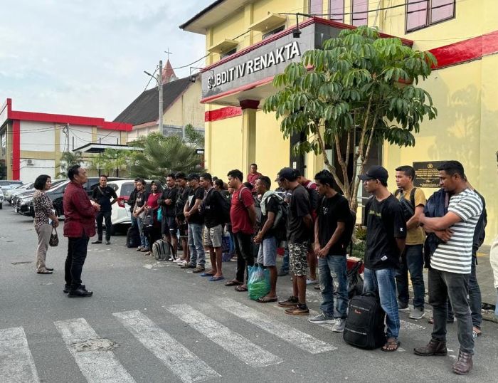 Polda Sumut Tangkap Tiga Calo Pengiriman 26 PMI Ilegal ke Malaysia