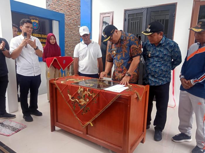 Kantor Kades Ramunia II Deli Serdang Diresmikan, Begini Pesan Bupati ...