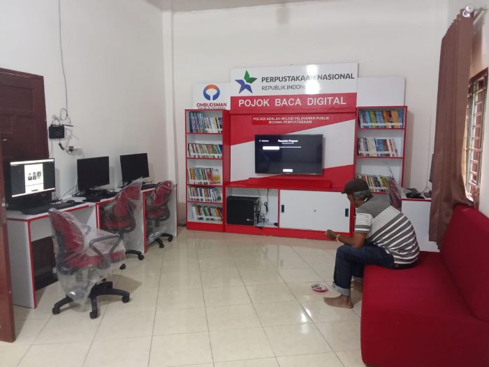 Pojok Baca Digital Hadir di Desa Dalihan Natolu Wujudkan Kemajuan Literasi
