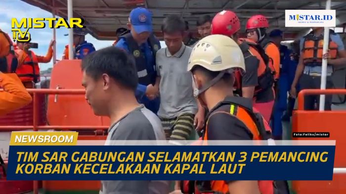 Newsroom : Tim SAR Gabungan Selamatkan 3 Pemancing Korban Kecelakaan ...
