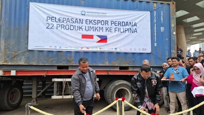 Kementerian UMKM RI Ekspor Perdana 22 Ribu Produk ke Filipina