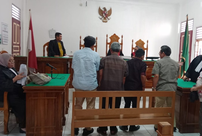 Empat Terdakwa Korupsi Proyek Rp3,7M di Madina Divonis 1 Tahun Penjara