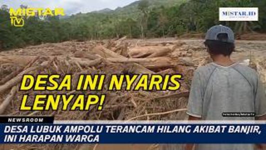 Newsroom: Desa Lubuk Ampolu Terancam Hilang akibat Banjir, Ini Harapan ...