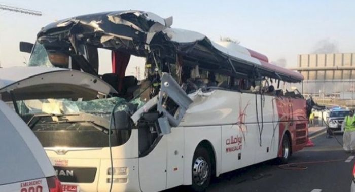 Bus Pembawa Jemaah Umrah RI Kecelakaan dan Terbakar, 6 WNI Tewas