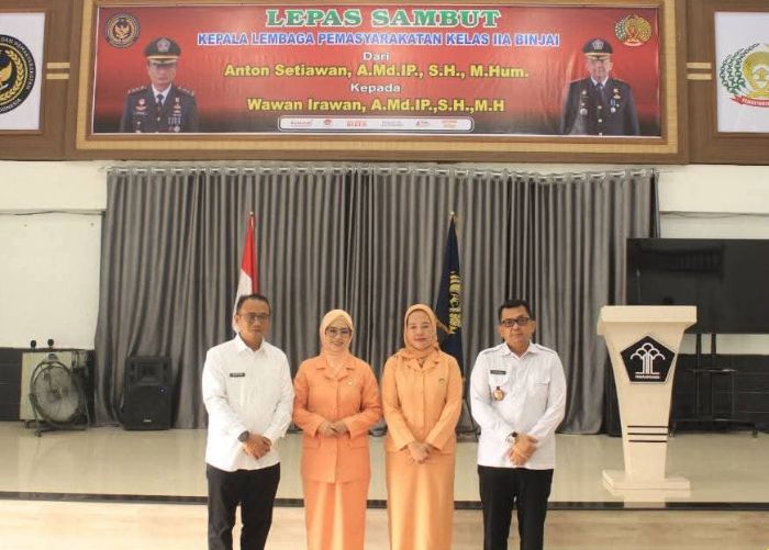 Lima 5 Bulan Tugas jadi Kalapas Binjai, Anton Digantikan Wawan