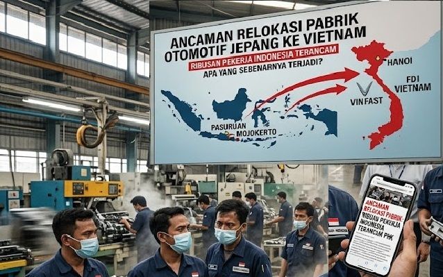 Ancaman Relokasi Pabrik Otomotif Jepang ke Vietnam: Ribuan Pekerja ...