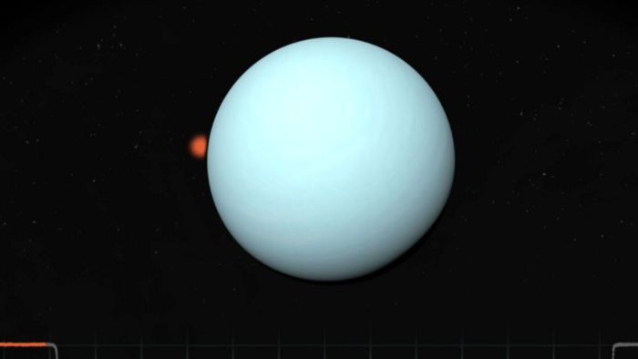 Astronom Temukan Bulan Baru S/2025 U1 di Uranus dengan James Webb