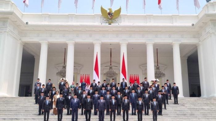 Berikut Top 10 Menteri Kabinet Merah Putih Terbaik versi Survei
