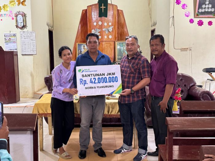 BPJS Ketenagakerjaan Sosialisasikan Program dan Serahkan Santunan Rp42 ...