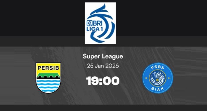 Persib vs PSBS Biak: Misi Maung Bandung Geser Borneo FC di Puncak Klasemen