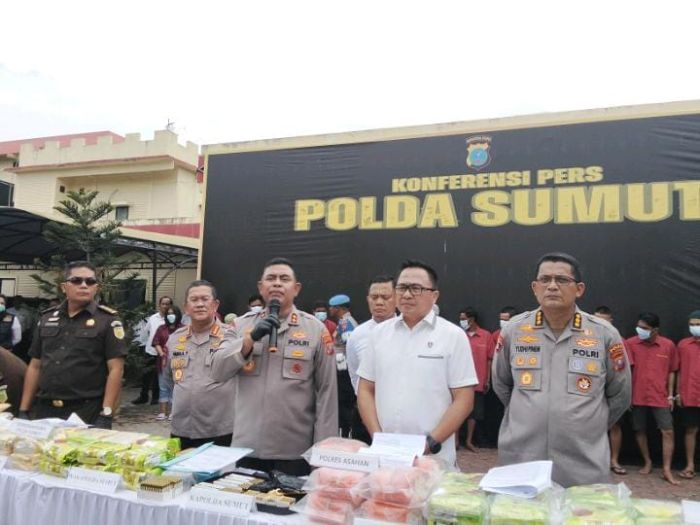 Polda Sumut Ungkap 25 Kasus Narkoba