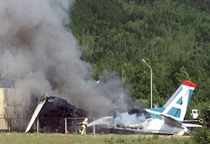 Pesawat Antonov-24 Angkut 49 Orang Jatuh di Amur, Rusia: Ditemukan Terbakar