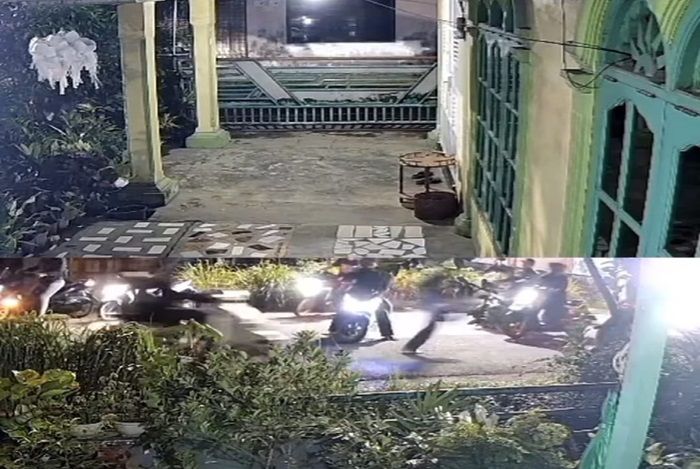 Aksi Geng Motor Bersenjata Serang Perkampungan di Binjai Selatan Viral ...