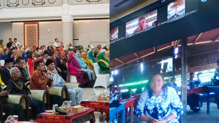 Bobby Nasution Janji Perbaiki SMAN 1 Pulau Simuk Tahun Depan