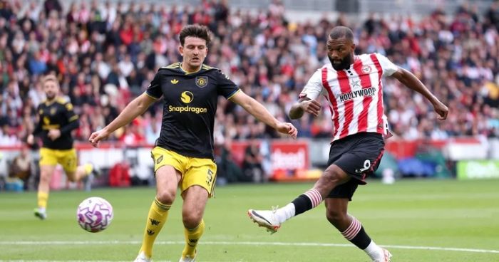 Brentford vs Manchester United: The Bees Unggul 2-1 di Babak Pertama ...