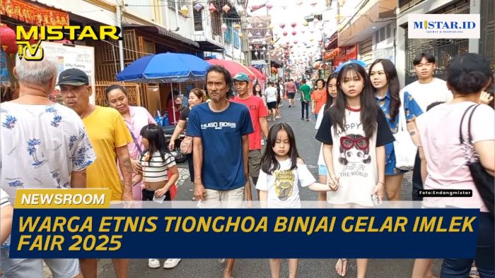 Newsroom: Warga Etnis Tionghoa Binjai Gelar Imlek Fair 2025