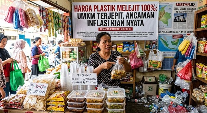 Harga Plastik Melejit 100%: UMKM Terjepit, Ancaman Inflasi Kian Nyata