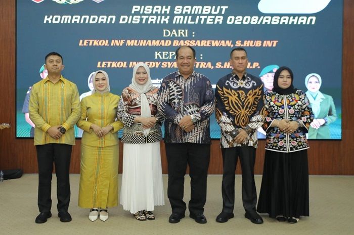 Letkol Inf Edy Syahputra Resmi Jabat Dandim 0208/Asahan, Gantikan Letkol Inf Basserewan