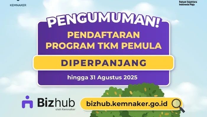 Program TKM Pemula 2025 Diperpanjang, Daftar Sekarang untuk Modal Usaha ...