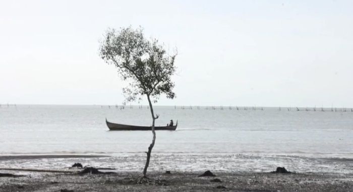 Pantai Pasir Hitam Kwala Gebang, Destinasi Wisata Alam Eksotis di Langkat