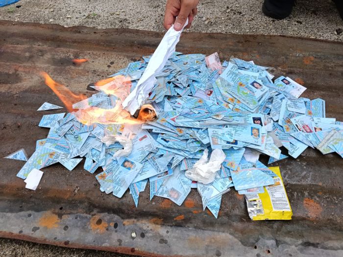 Antisipasi Penyalahgunaan, Disdukcapil Toba Musnahkan 3.850 E-KTP