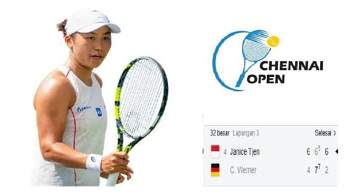 Janice Tjen Melaju ke 16 Besar Chennai Open Usai Taklukkan Caroline ...