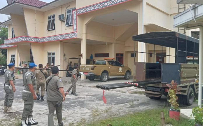 8 Unit Tiang Jaringan Internet di Siantar Ditertibkan