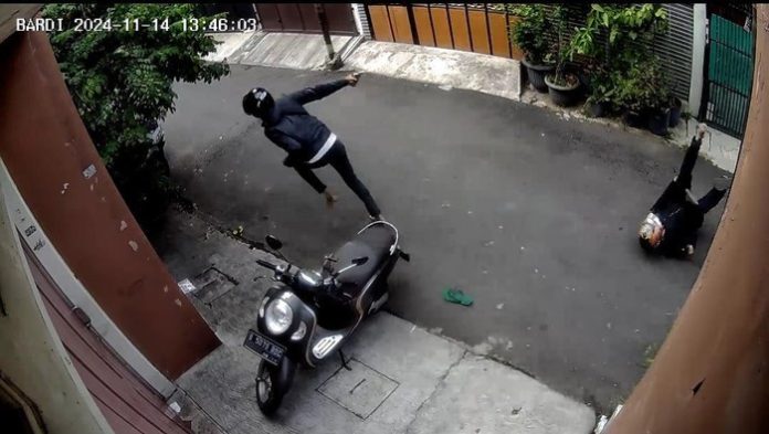 Aksinya Terungkap, Pencuri Sepeda Motor Tembak Polisi