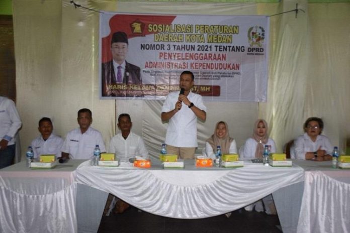 Anggota Dewan Haris Imbau Masyarakat Tertib Adminduk Anggota Dewan Haris Imbau Masyarakat Tertib Adminduk