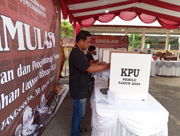 Bawaslu dan KPU Siantar: Formulir C Bukan Syarat Mutlak Mencoblos di TPS