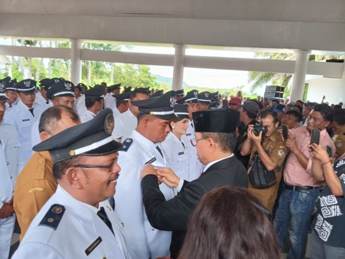 Berikut Nama-nama 87 Kepala Desa di Toba yang Dilantik Hari Ini