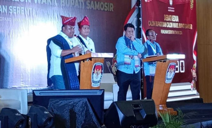Berikut Tema Debat Publik Kedua Pilkada Samosir 2024