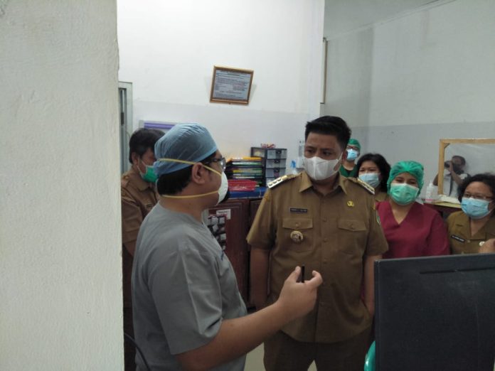 Bupati Samosir Sidak Ke RSUD Dr. Hadrianus Sinaga