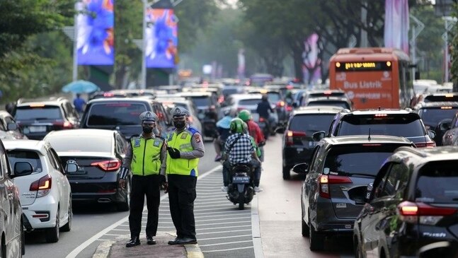 Catat, ini Rekayasa Lalin Pada Puncak Perayaan HUT Ke-79 TNI di Monas